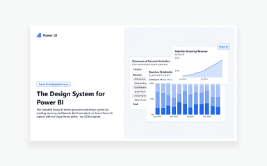 Power UI - Professional Power BI Theme Generator
